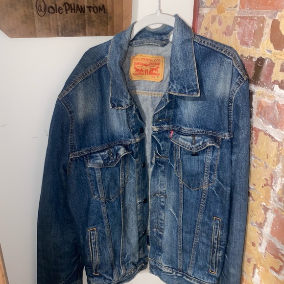 Levi's | Jackets & Coats | Levi Denim Distressed Jean Jacket | Poshmark